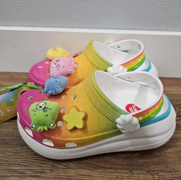 CROCS | Shoes | Crocs X Care Bears Crush Clog 2103 White Womens | Poshmark